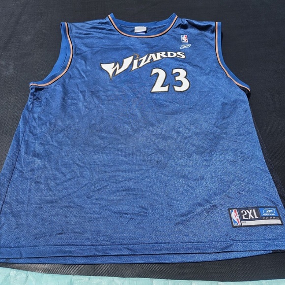 Reebok | Shirts | Washington Wizards 23 Micheal Jordan Jersey | Poshmark